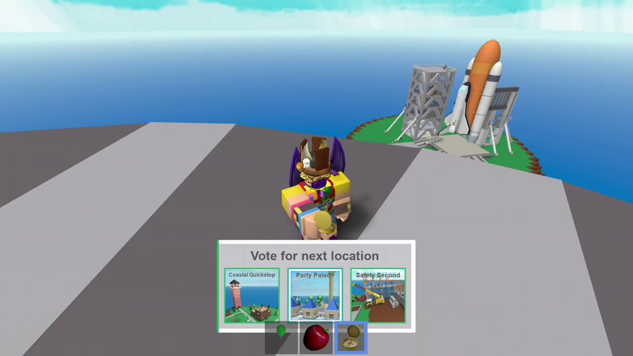 Roblox: Rocket Launch on Natural Disaster Island - YouTube
