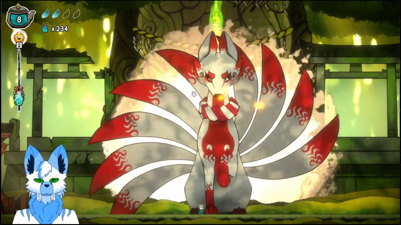 Bō - Path of the Teal Lotus playthrough [part 7: escorting the bride and fighting Kitsura] - YouTube