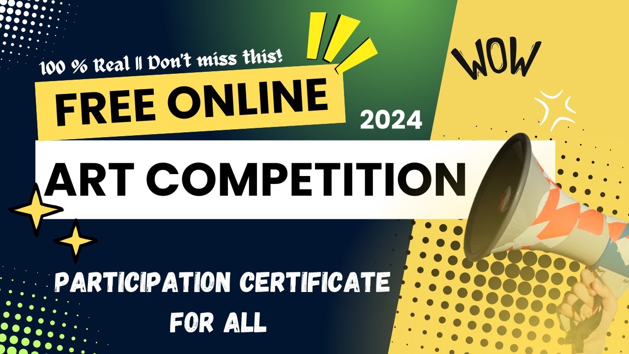 Free Online Competition 2024 🎨|| Art Contest 2024 || Drawing ...
