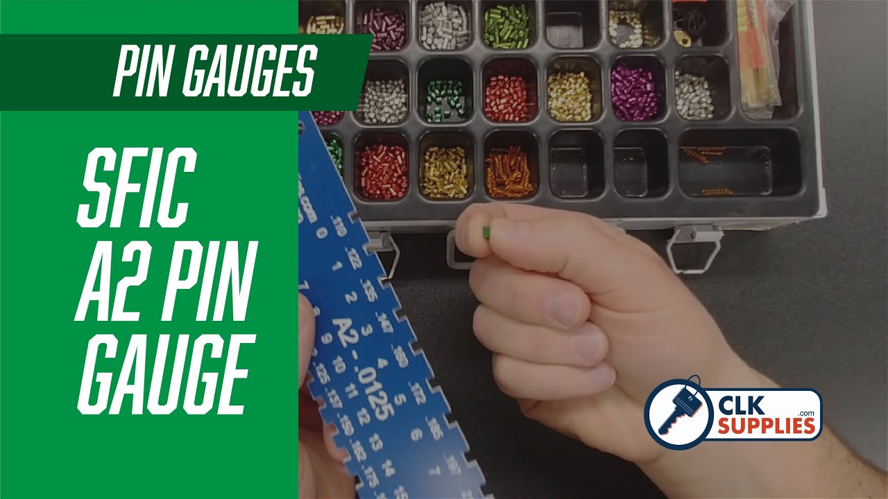 Small Format Interchangeable Core (SFIC) A2 Pin Gauge - YouTube