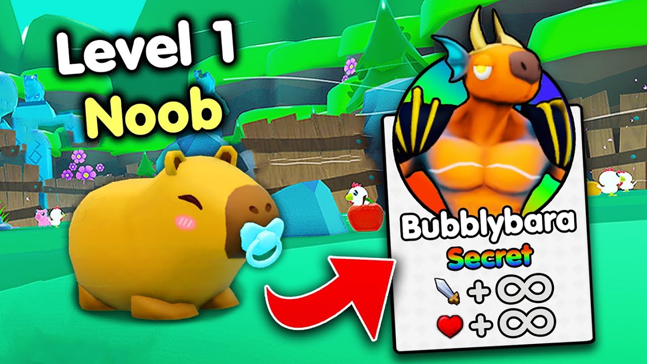 Starting Over as NOOB with BEST SECRET in Capybara Evolution! (Roblox ...