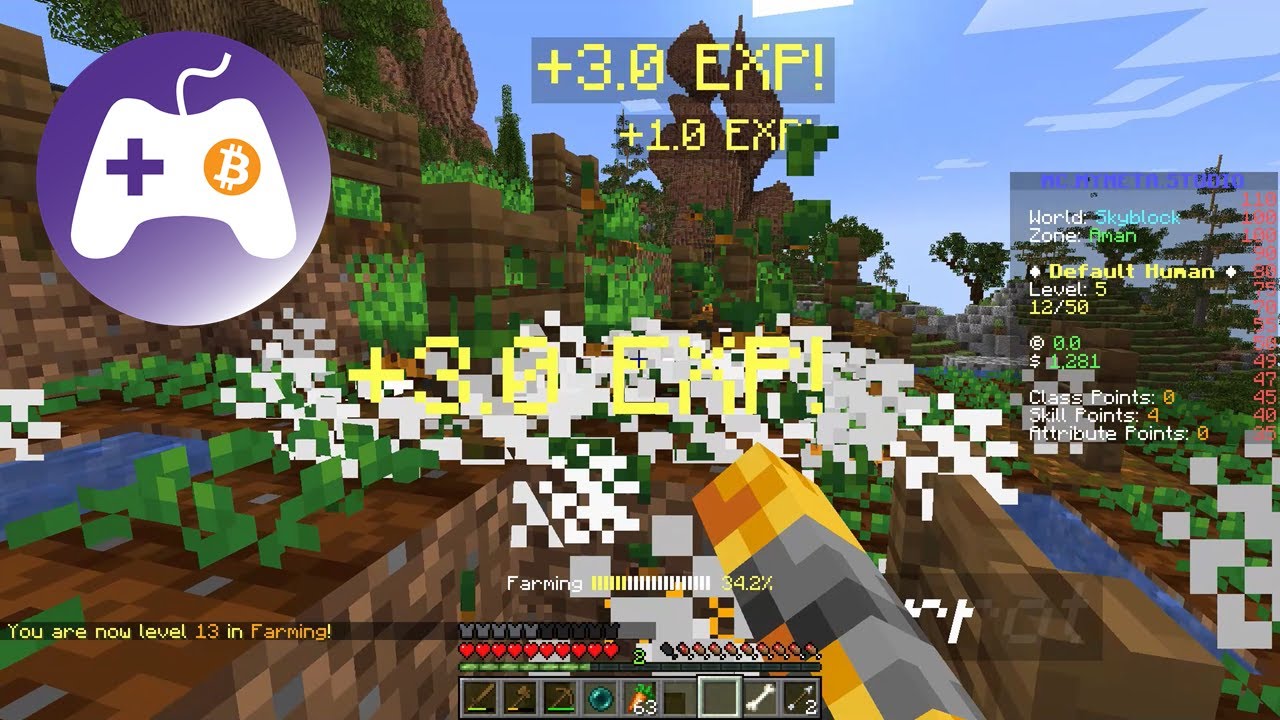 Play-to-Earn Minecraft - NFT Worlds, MyMetaverse a další servery s NFTs ...