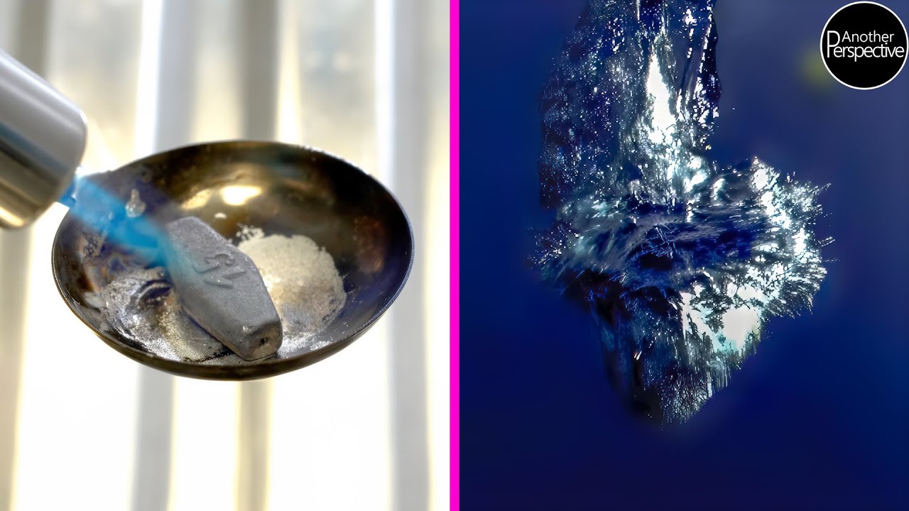 Exploding Metal under Water at 20.000fps - YouTube