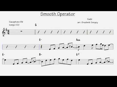 Smooth Operator- Saxophone Bb Tenor/ Soprano - YouTube