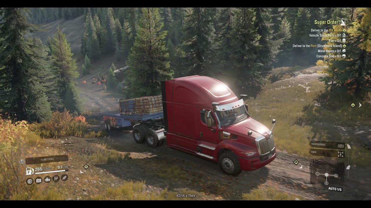 Snow Runner -Western Star 57X - Super Oder Part3 - YouTube