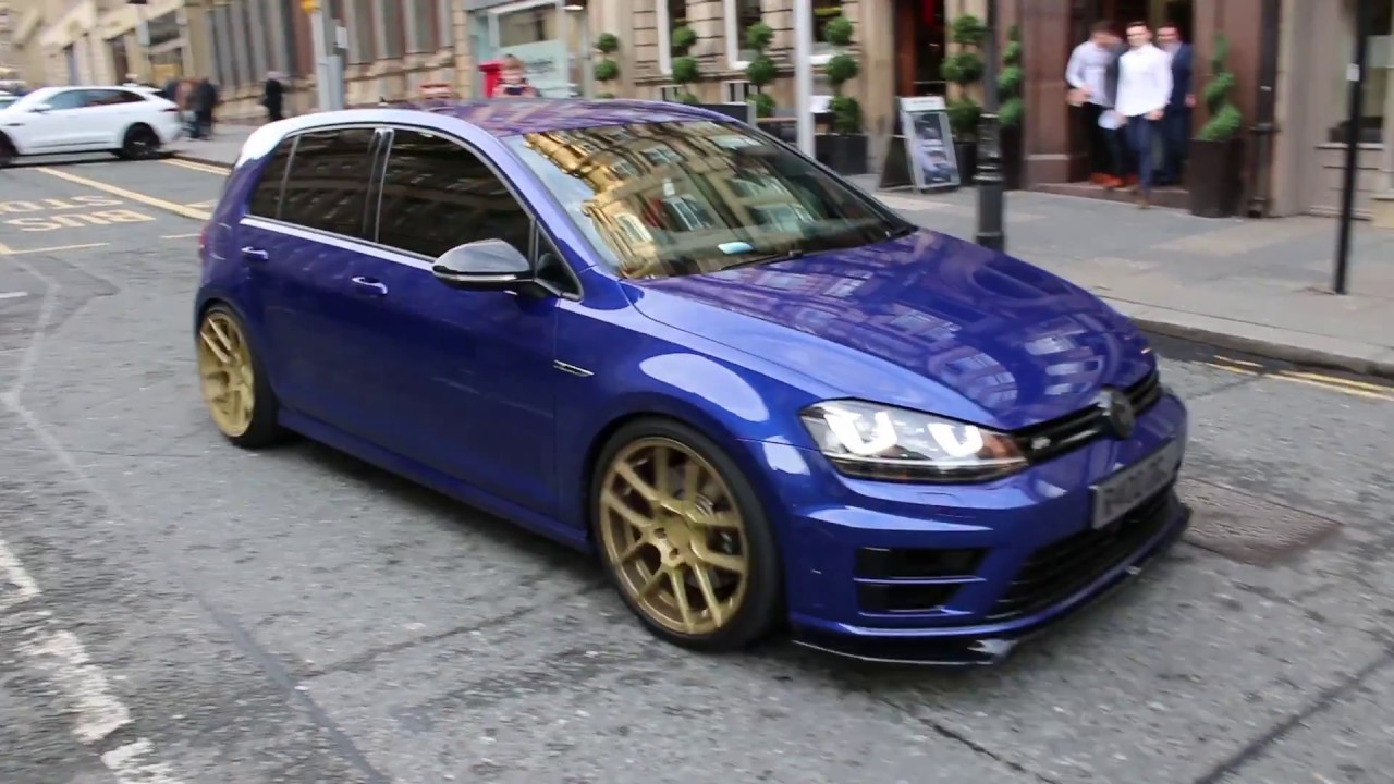 INSANELY LOUD GOLF R WITH LAUNCH CONTROL! - YouTube
