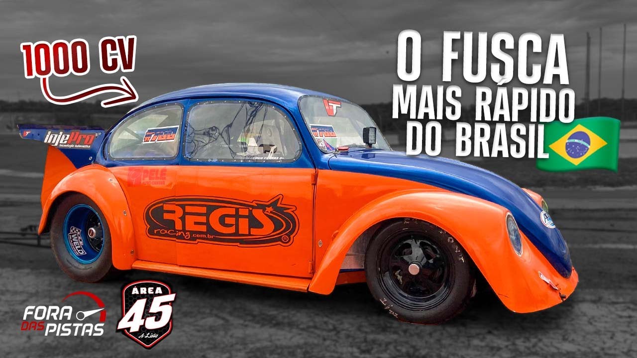 O FUSCA FLT mais rápido do Brasil em busca do 4 segundos! - YouTube