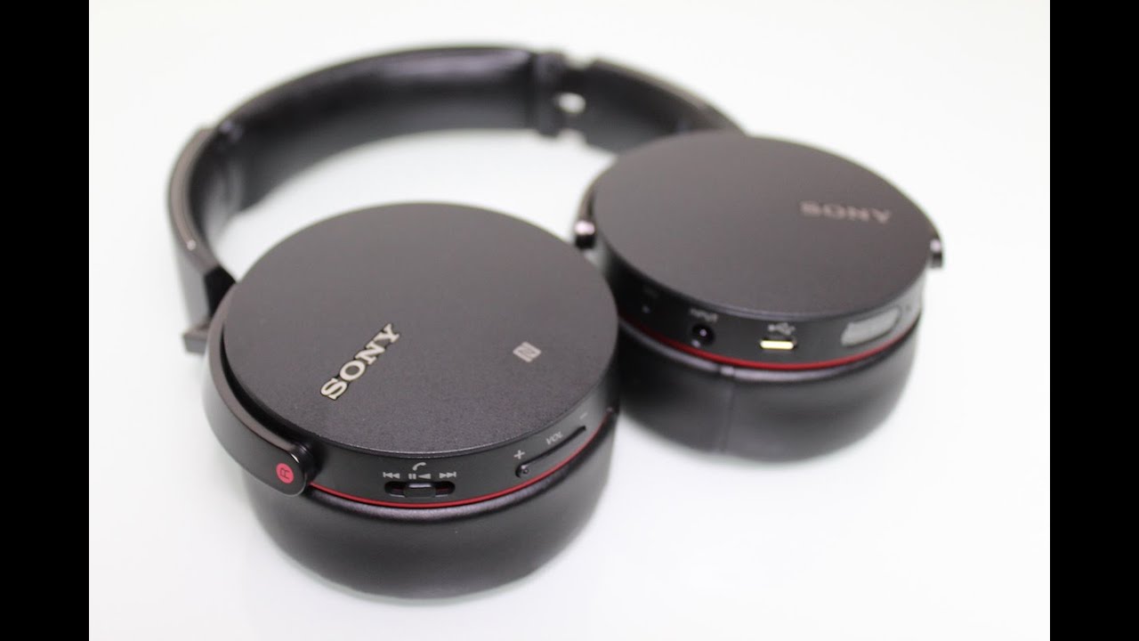 Sony Extra Bass Bluetooth Headphones Unboxing - YouTube