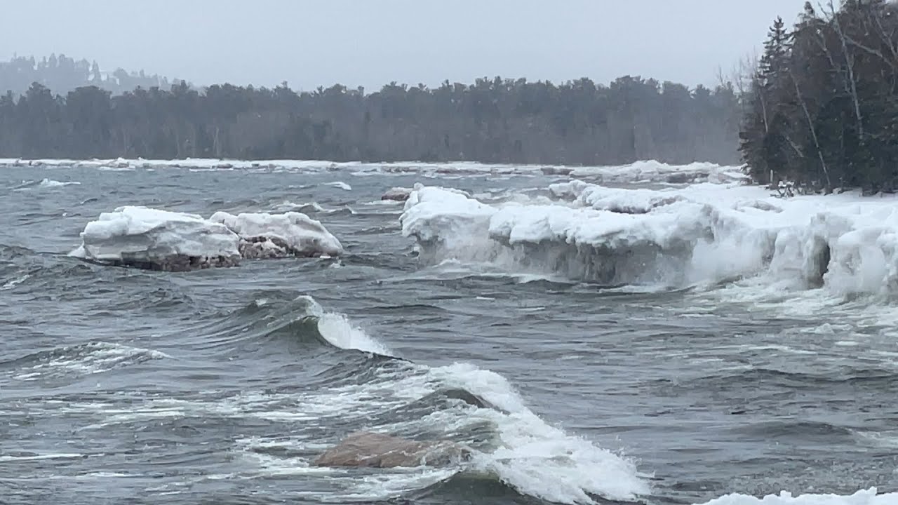 Little Presque Isle North Bay Report: The warmer water is winning the ...