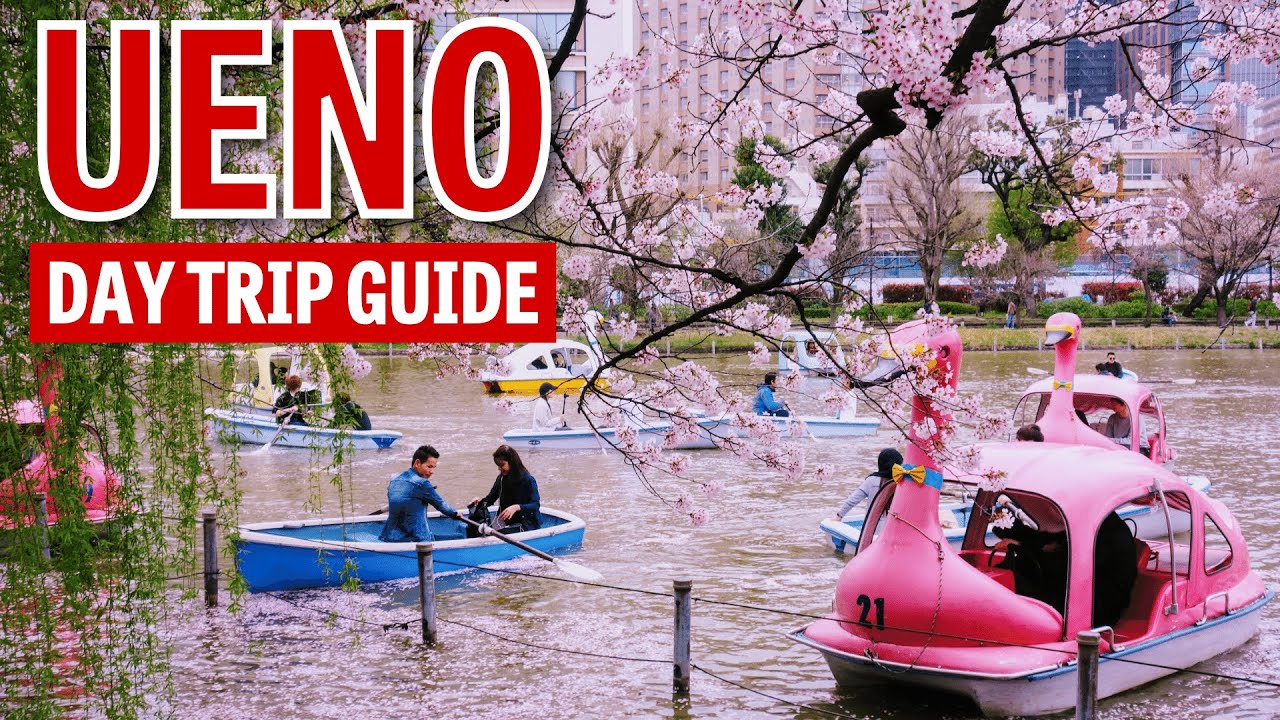 Ueno Park and beyond: a walking tour - YouTube