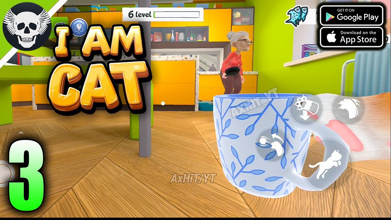 I Am Cat - Gameplay ( Android, iOS ) Part 3 - YouTube