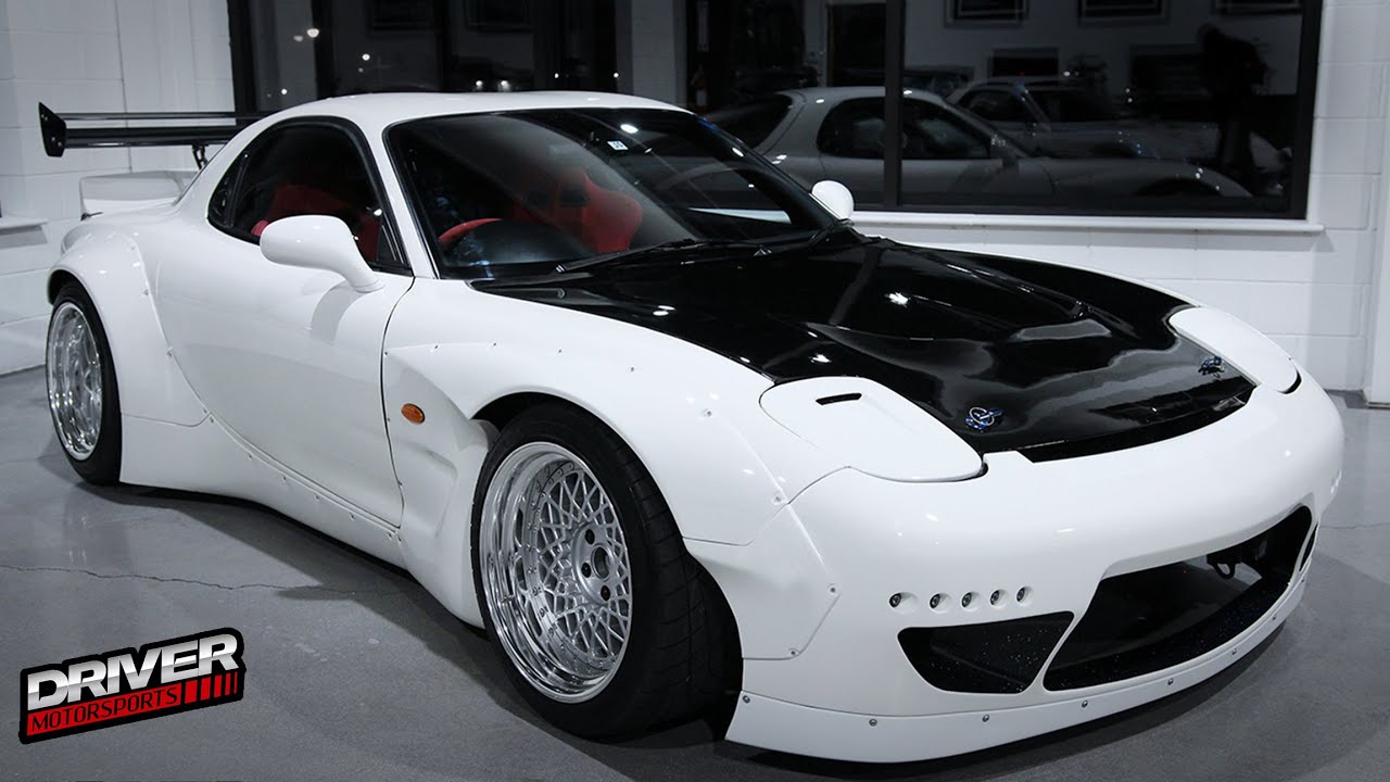 Walk-Around | 1995 Pandem Widebody JDM FD RX7 13B Rotary - YouTube