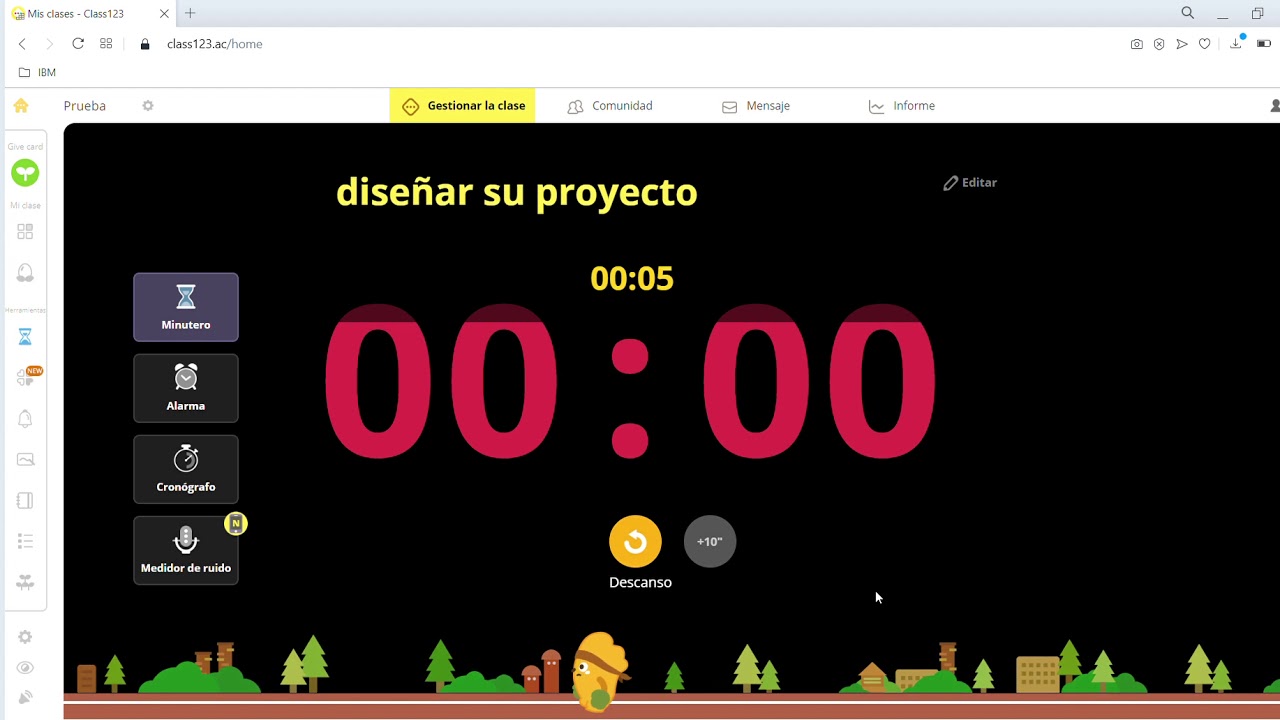 Uso de la plataforma class 123 - YouTube