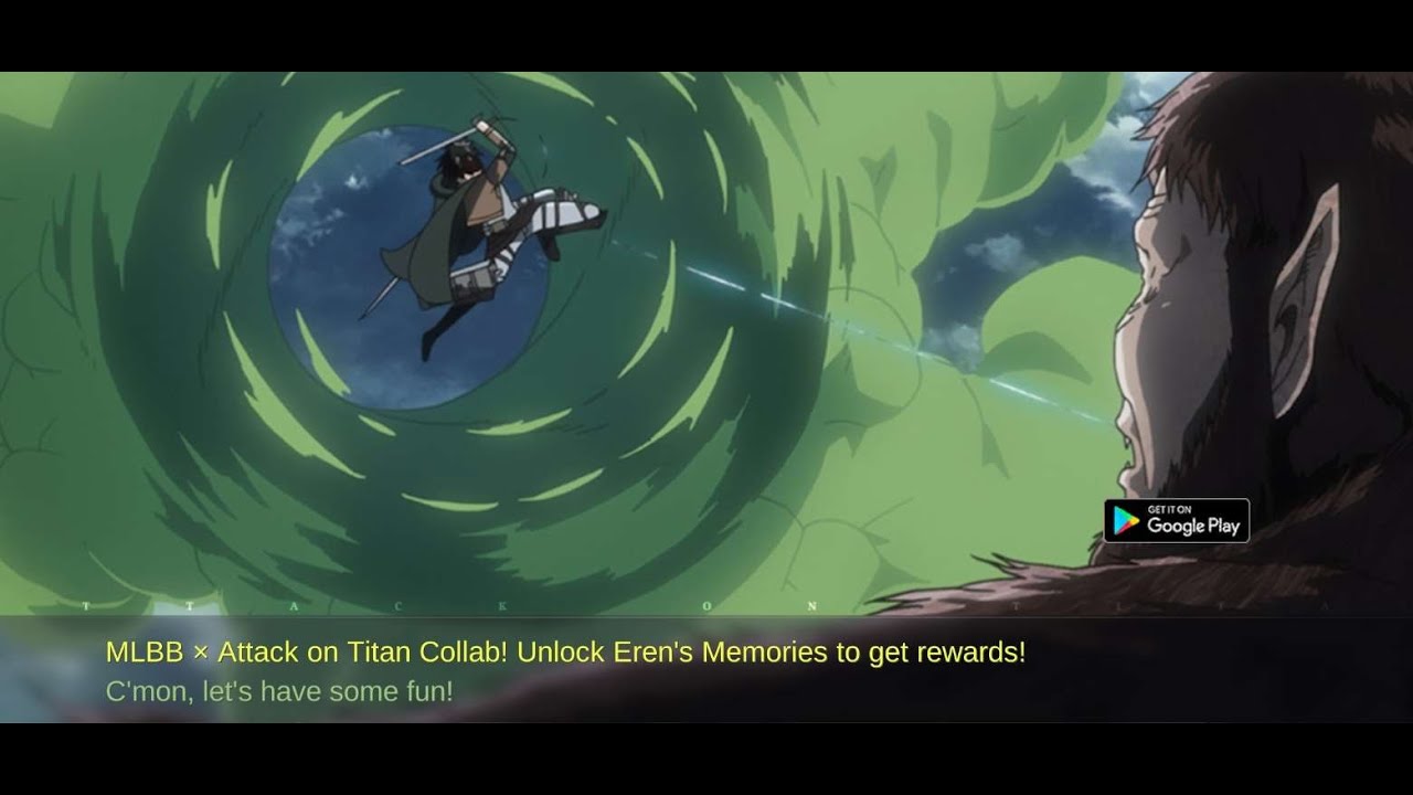 Eren's Memories 03 / "I'll Handle It" | MLBB ️ Attack on Titan collab ...