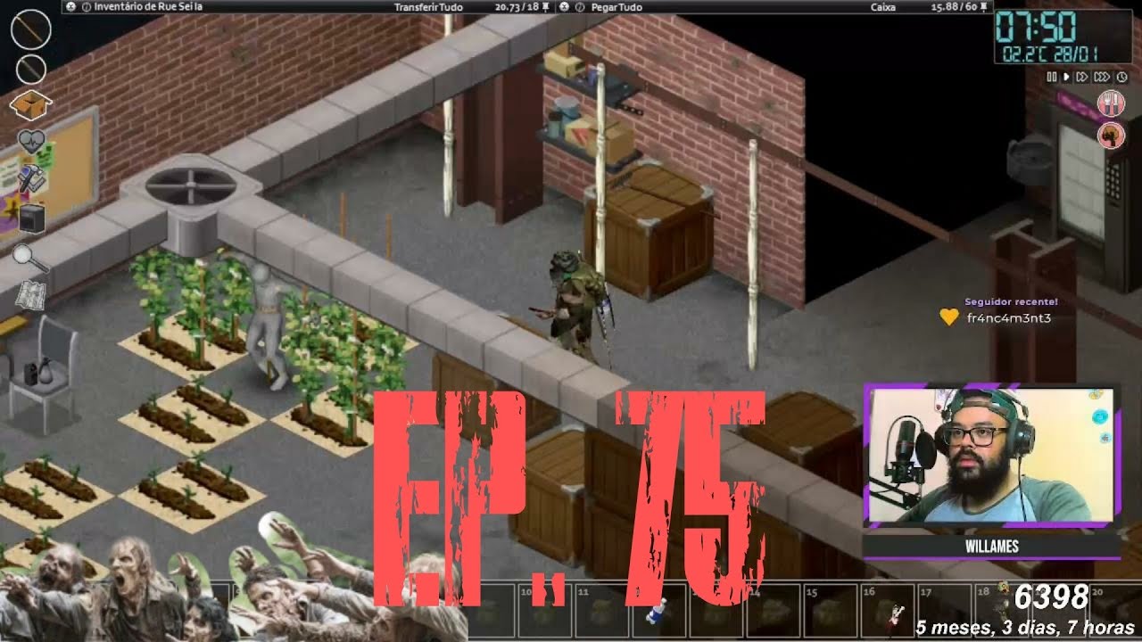 PZ Build 41.73 #75 (5 Meses quase)Terceira base? - YouTube