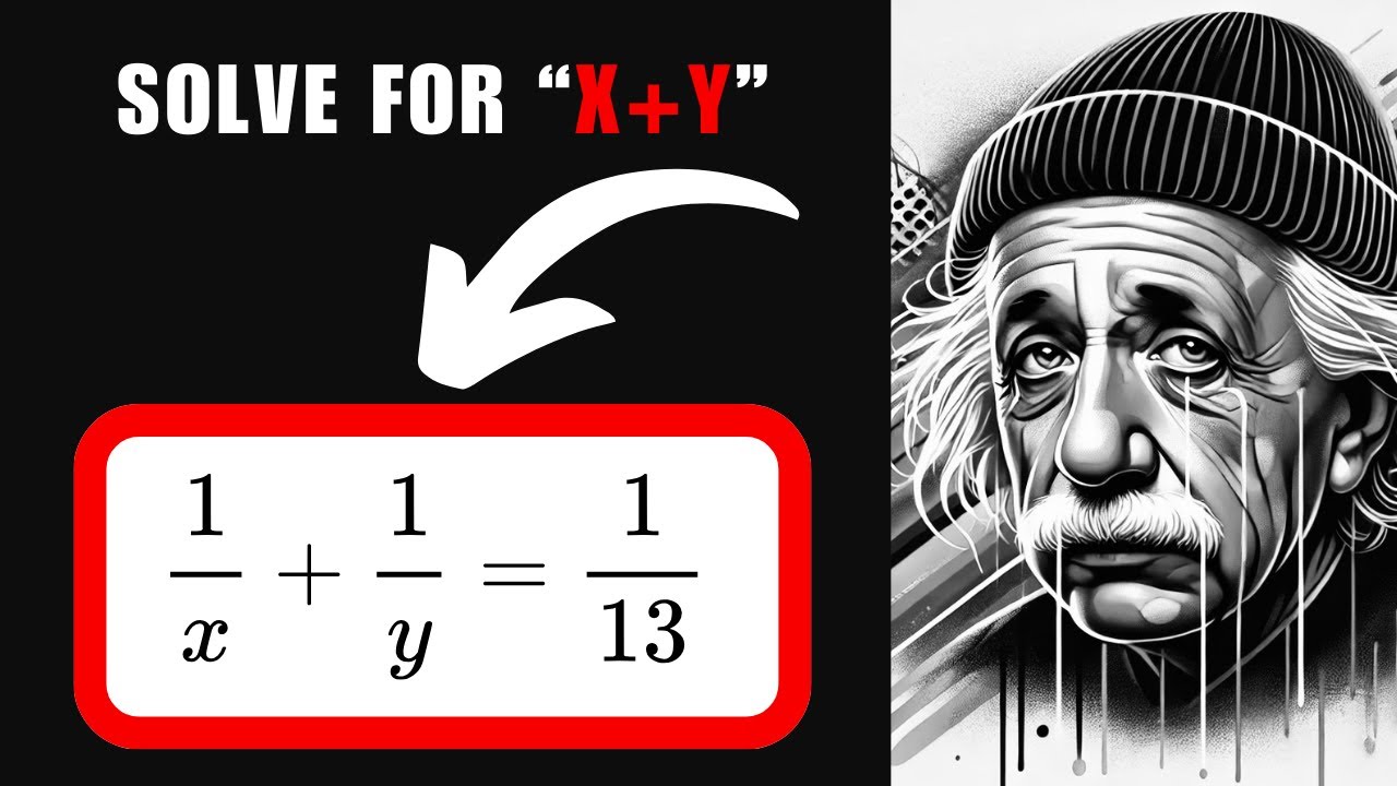 Nice Reciprocal Equation | Math Olympiad Problem Solved - YouTube