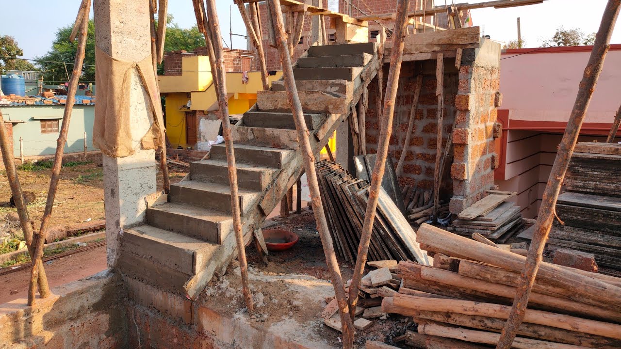 Column Beam Staircase Size Details YouTube Column Beam Staircase Size Details YouTube