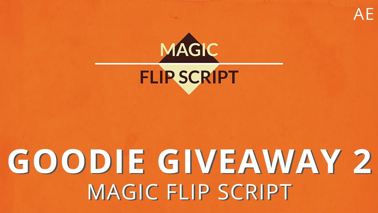Goodie Giveaway 2 - Magic Flip Script - YouTube