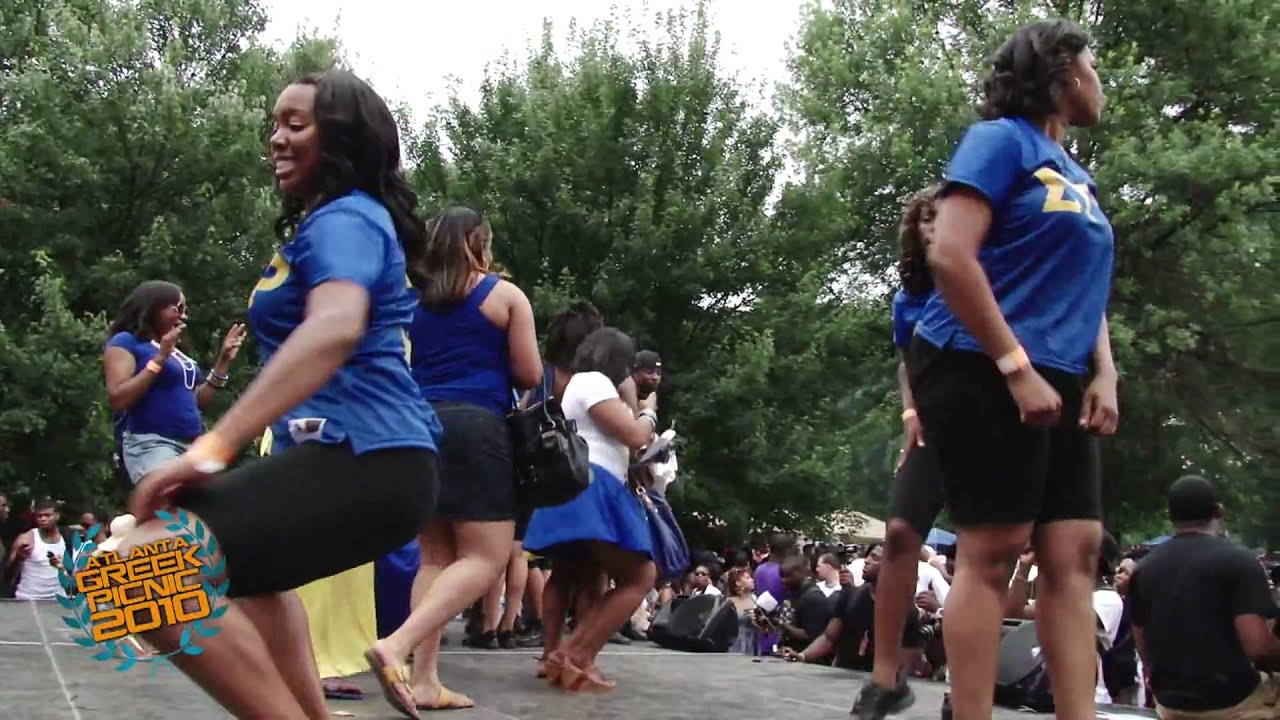 WINNERS SGRHO ATL ATLANTA GREEK PICNIC 2010 STROLL - YouTube