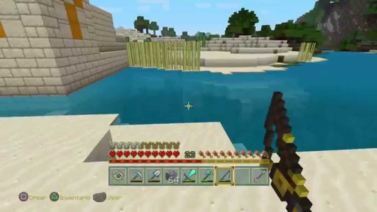 PESCANDO UN PULPO | MINECRAFT PS4 | PARTE 10 - YouTube