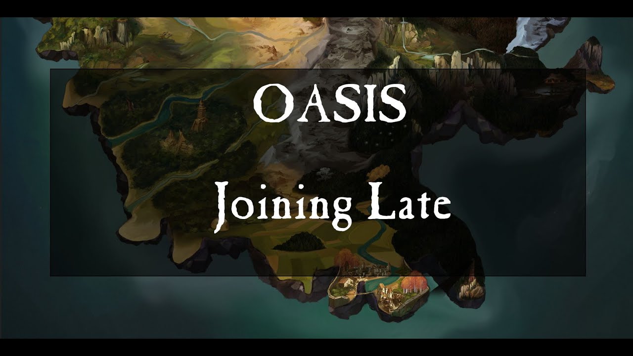 Oasis - Joining Late - YouTube