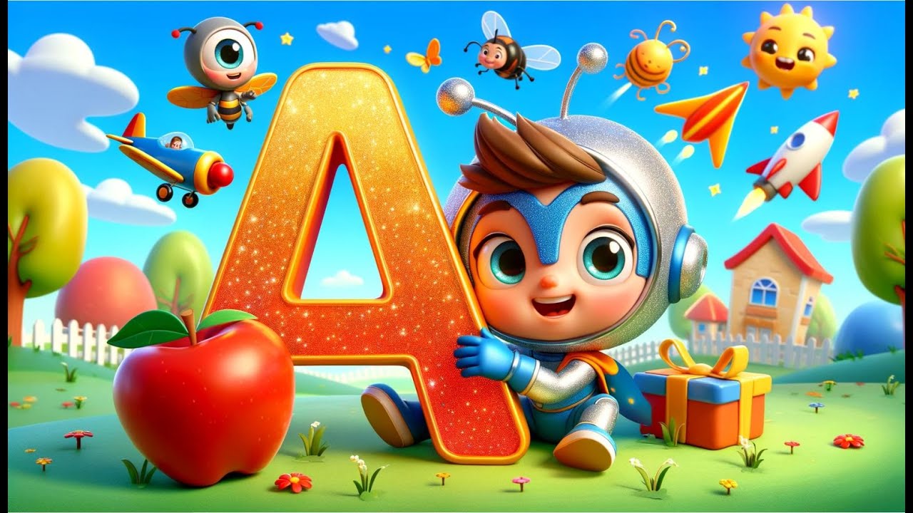 Kids educational alphabets learning cartoon | Learn Letter A- | Adventure Amazing A [Alphakids ...