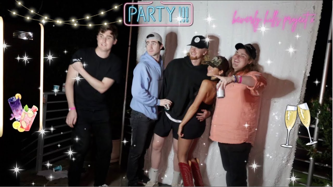HOUSE PARTY VLOG - YouTube