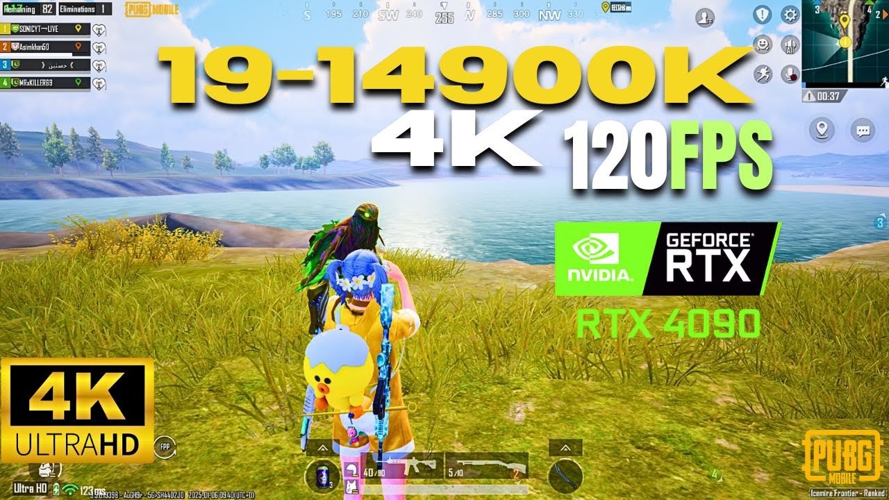 PUBG Mobile 4K 120FPS Ultra HD Gameplay | RTX 4090 Beast Performance🔥 - YouTube