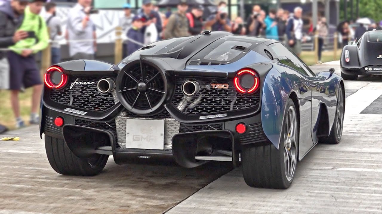 12.000rpm Gordon Murray T.50 Exhaust Sounds | Feat. Start Up, Exhaust ...