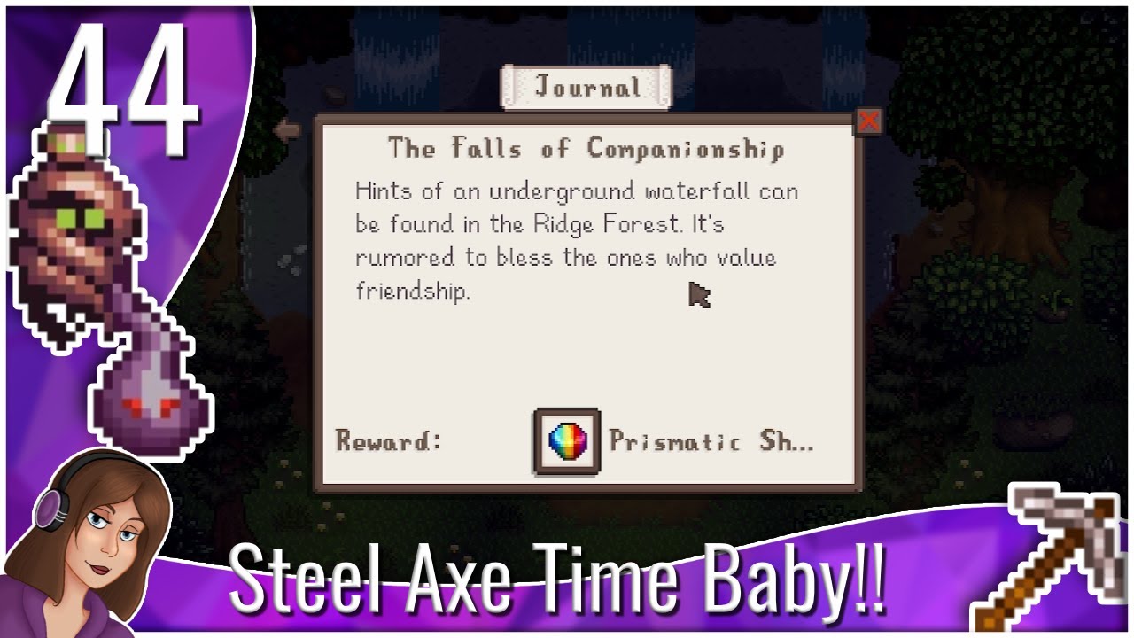 Falls of Companionship 🖐🤗| EP44 | Modded Stardew Valley - Ridgeside ...