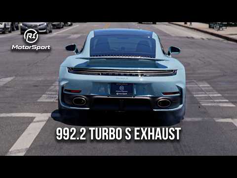 Best Sounding 992.2 Turbo S Exhaust - R1 Motorsport