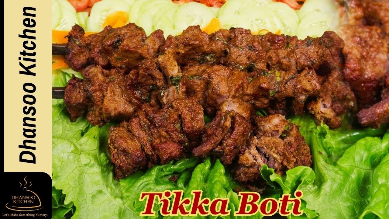 Tikka Boti Recipe | How to Make Beef Tikka Boti | Bakra Eid Special ...
