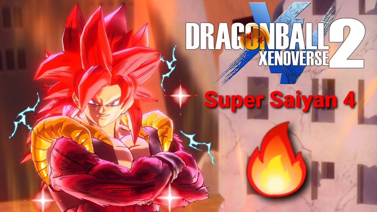 Custom Super Saiyan 4 Gogeta is Fun: Dragon Ball Xenoverse 2 Online ...
