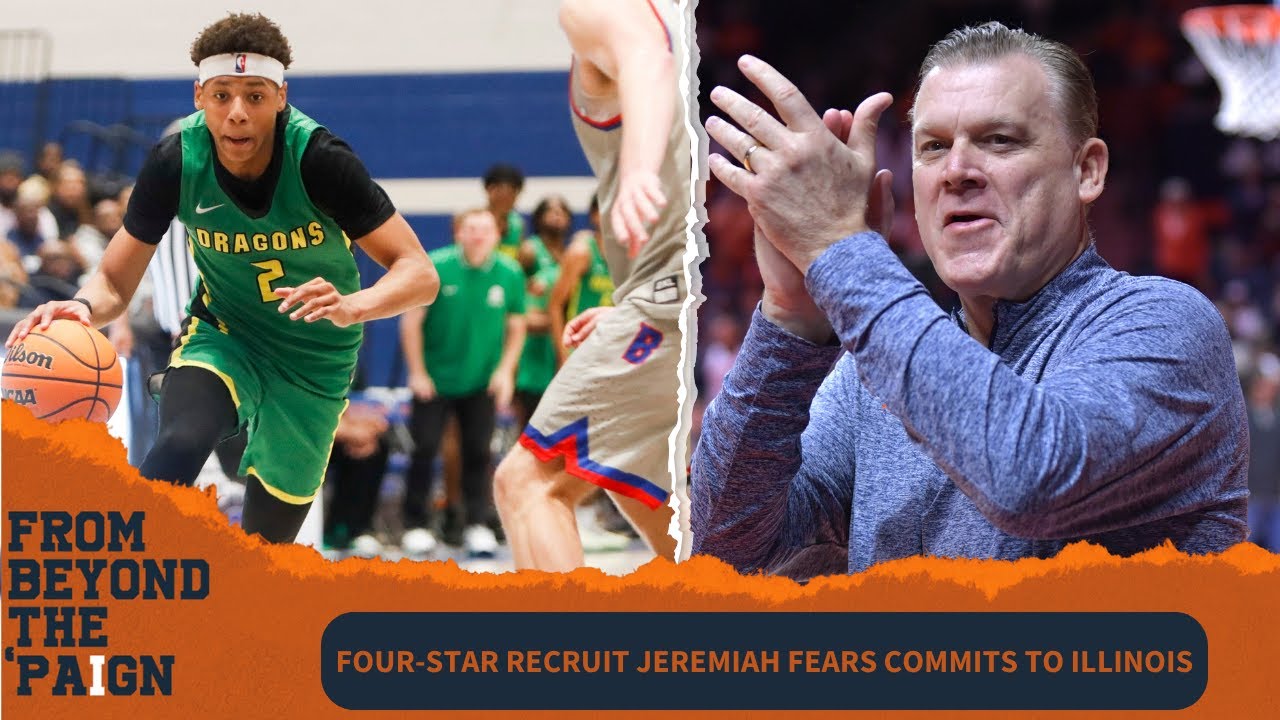 Four-star recruit Jeremiah Fears commits to Illinois Basketball - YouTube