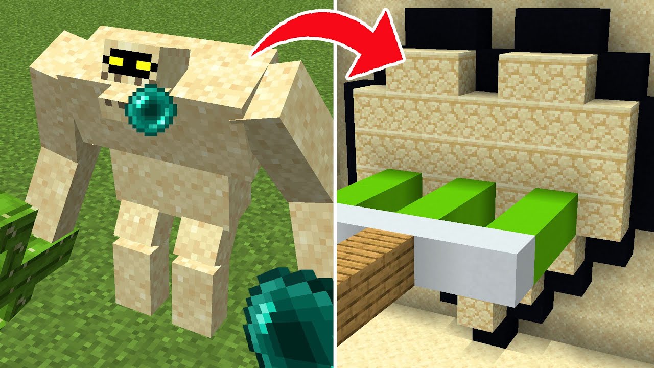What's inside different bosses and mobs in Minecraft - YouTube
