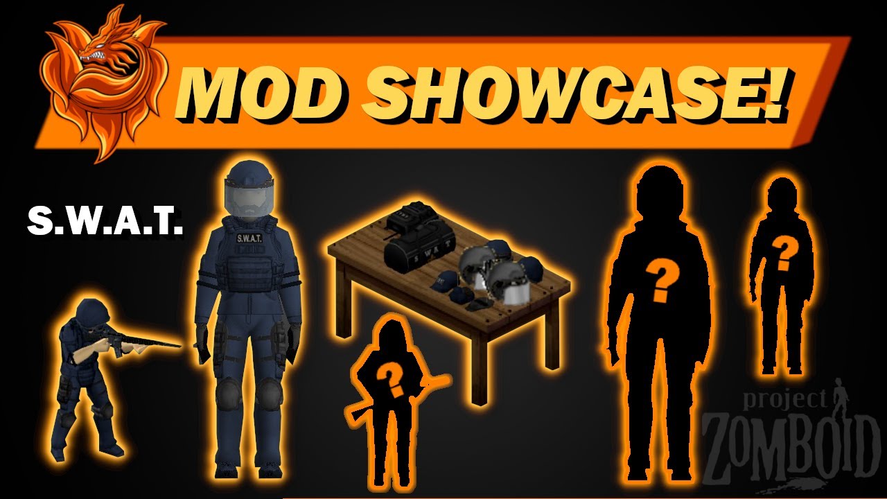 S.W.A.T. Uniform Armor Top Rated Mod Pack for Project Zomboid - YouTube