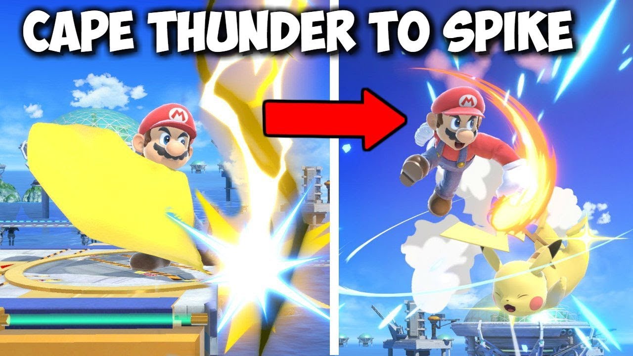Craziest Mario Capes in Smash Ultimate - YouTube