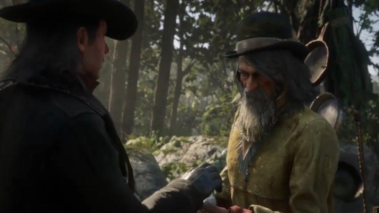 RDR2 Online-Buying Your Honor VS Dishonor From Old Man Jones - YouTube