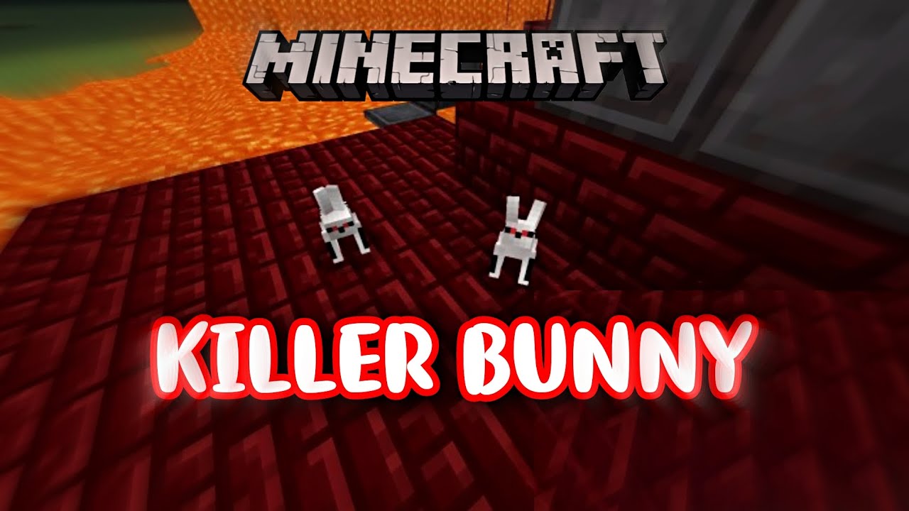 Killer Bunny Mod For Minecraft Bedrock , PE - YouTube
