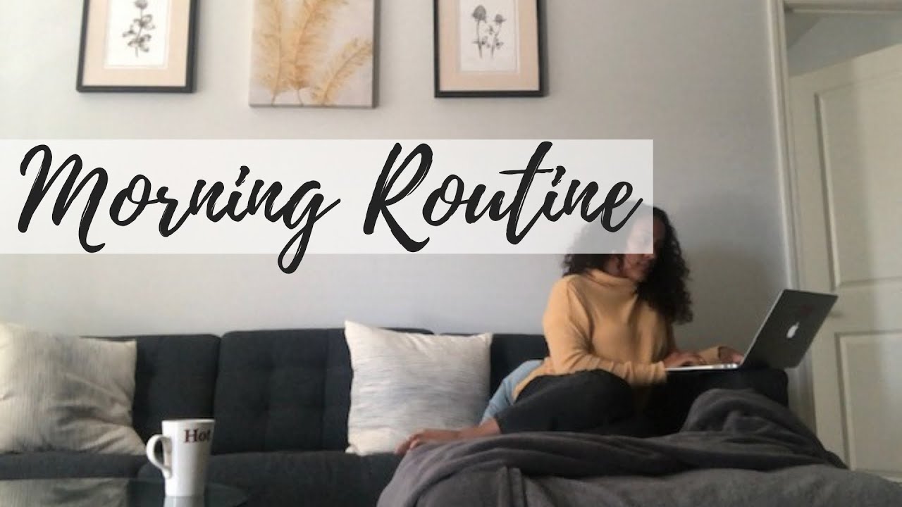 MORNING ROUTINE | Working Wife | Work From Home - YouTube