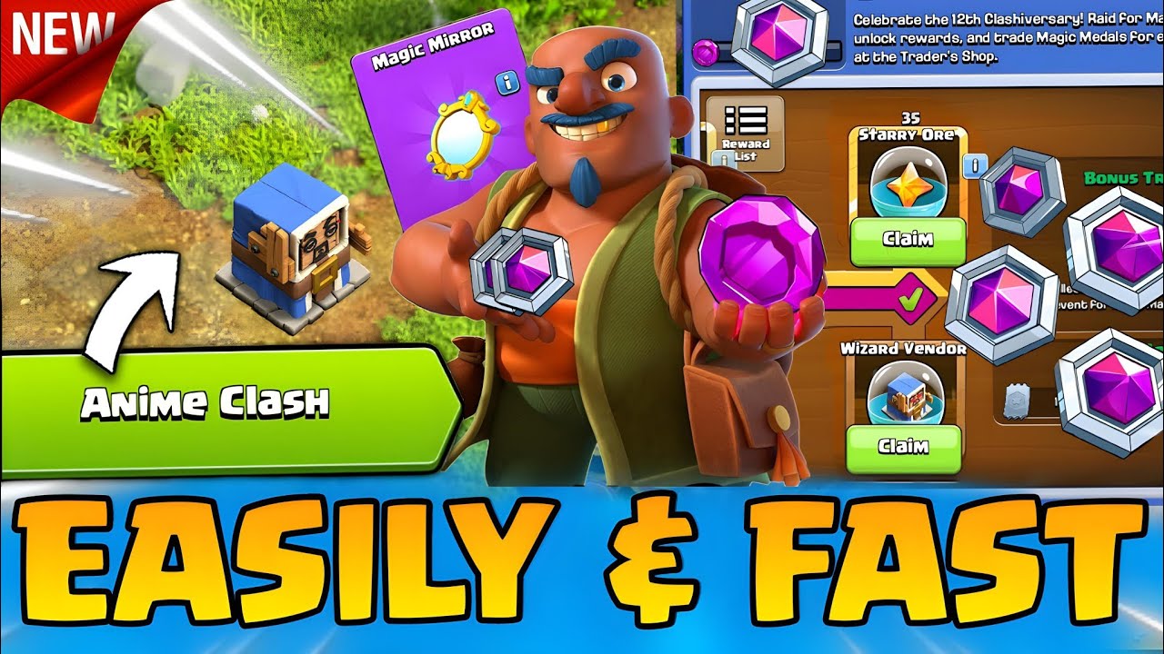 Fastest Way to Complete the Anime Clash Event & Get All Magic Medals in ...