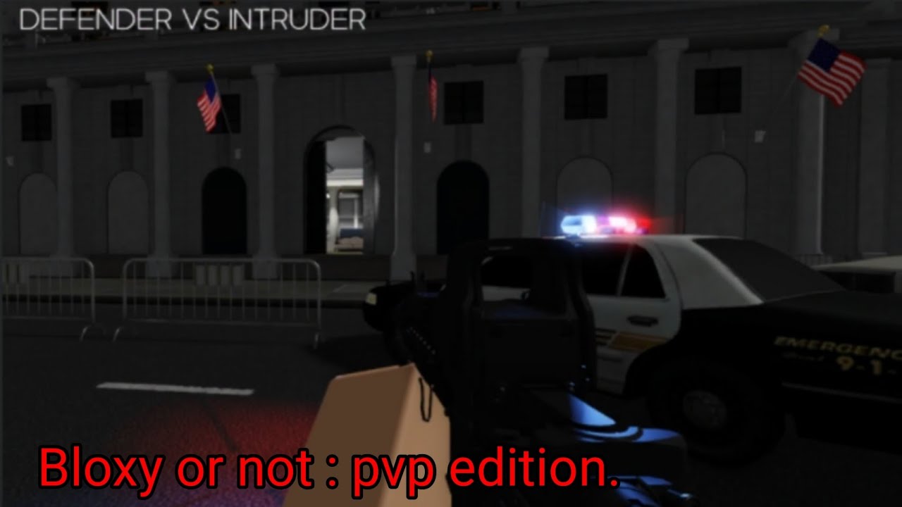 Bloxy or not but pvp (new game by coco) | Roblox (Defender vs Intruder ...