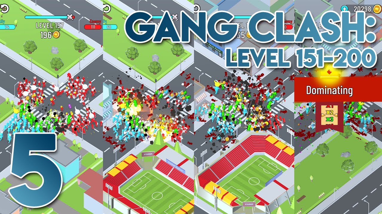 Gang Clash Level 151 to 200 - Gameplay Walkthrough Part 5 - YouTube