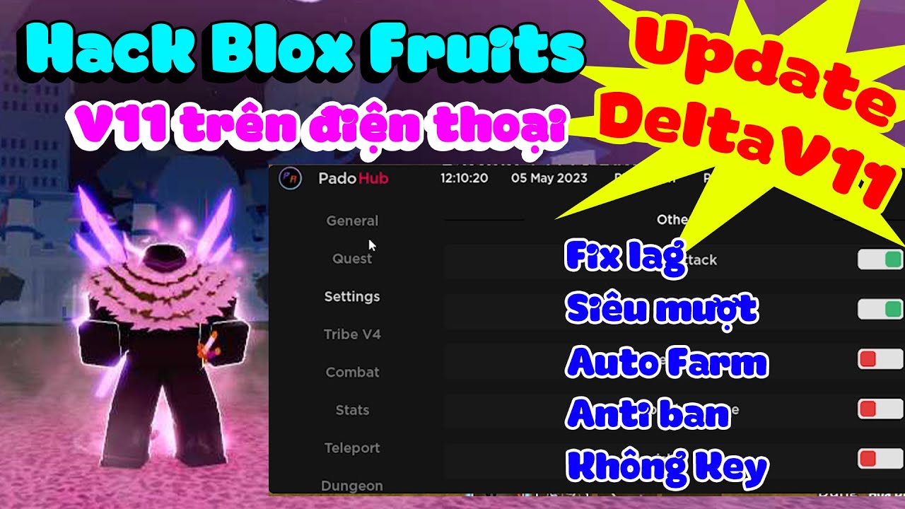 Cách Hack Blox Fruits Update Delta X V11 Trên Điện Thoại Không Geykey ...