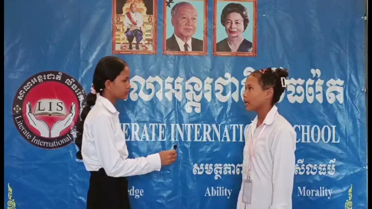 Short Conversation by Yum Lyta and Phorn Sophany - YouTube