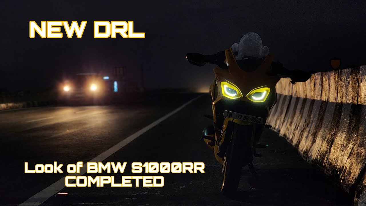 S1000RR READY DRL WORK FOR BUMBLEBEE - YouTube