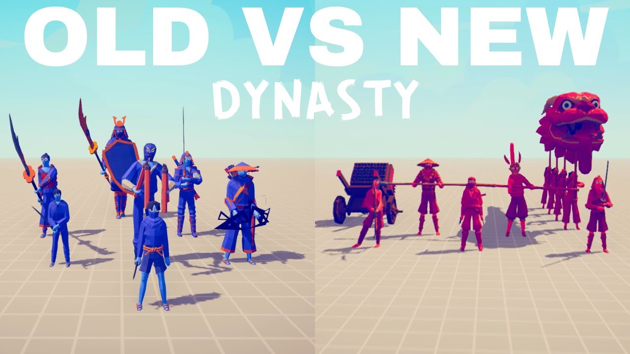 Old Dynasty VS New Dynasty : TABS - Totally Accurate Battle Simulator ...