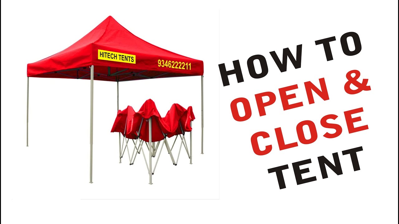 Canopy tent gazebo tent how to open and close, best canopy tent ...