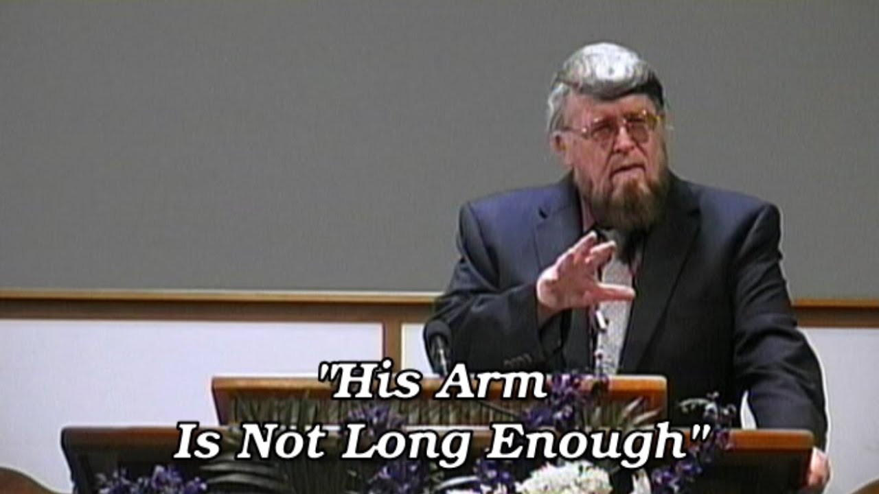 "His Arm Is Not Long Enough" Pastor Ed J. MacWilliams 4-14-2019 - YouTube