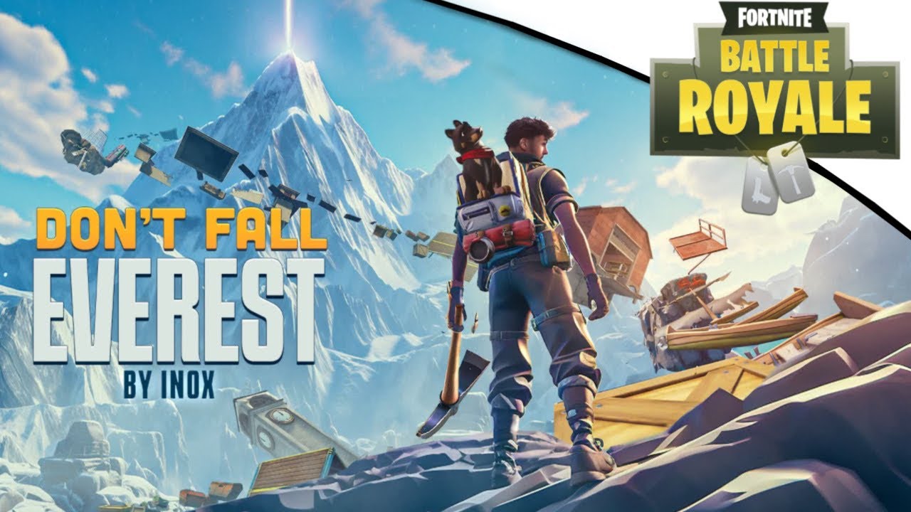 DON’T FALL EVEREST BY INOX ! - FORTNITE : BATTLE ROYALE [CH4-S5] - YouTube